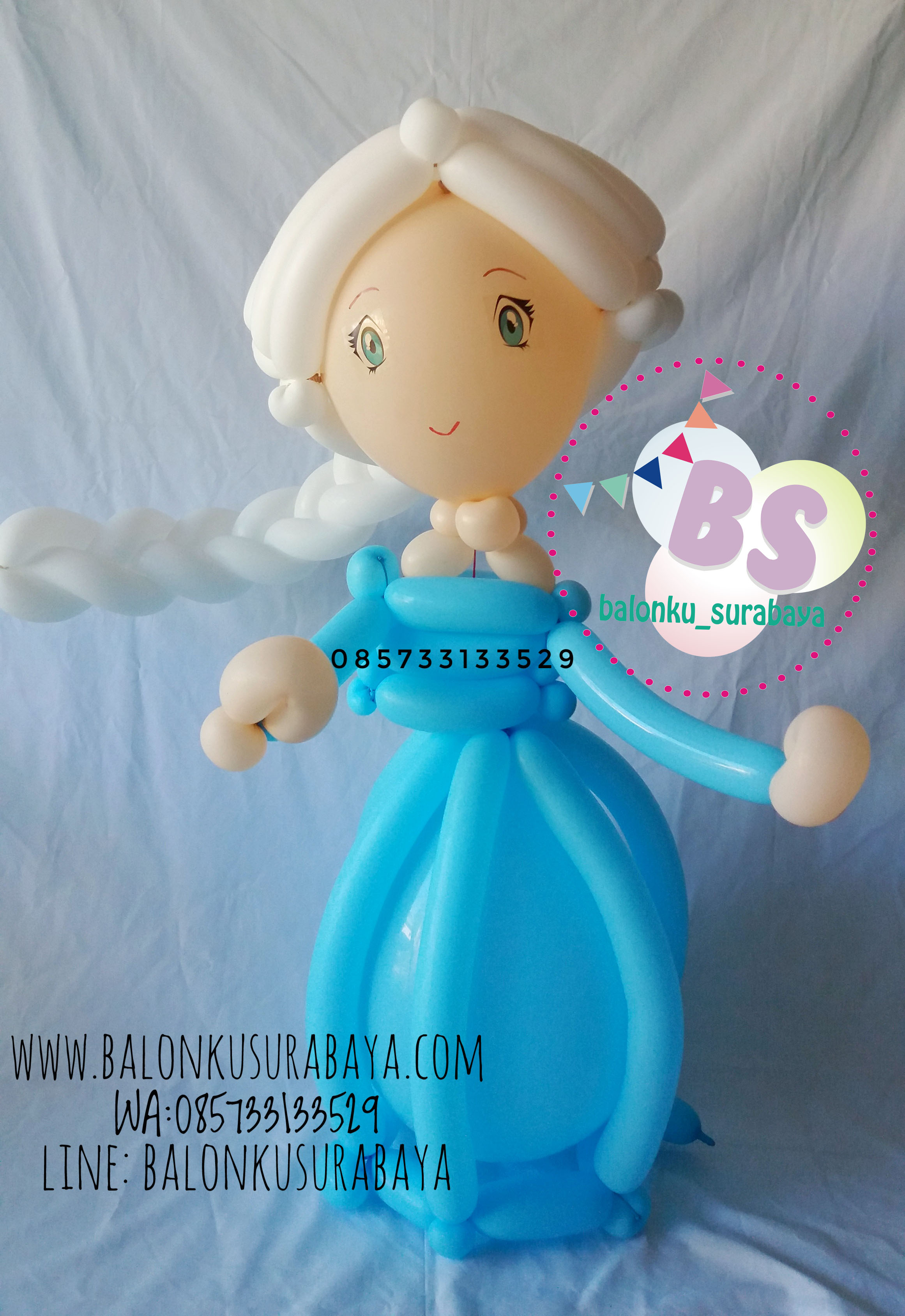 Dekorasi Ulang Tahun Anak Tema Frozen – Balonku Surabaya