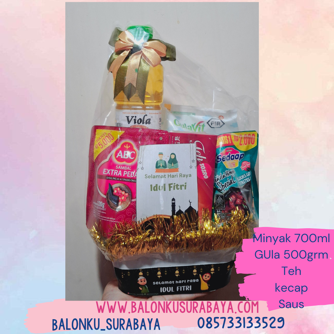 Parcel Lebaran Idul Fitri Sembako – Balonku Surabaya